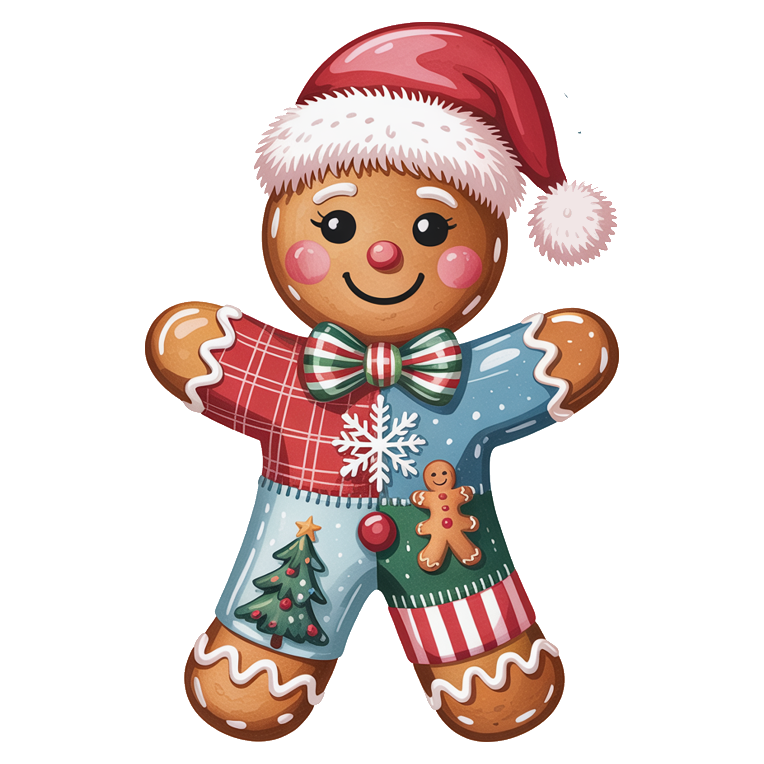 Gingerbread Man Patchwork – DB Custom Creations