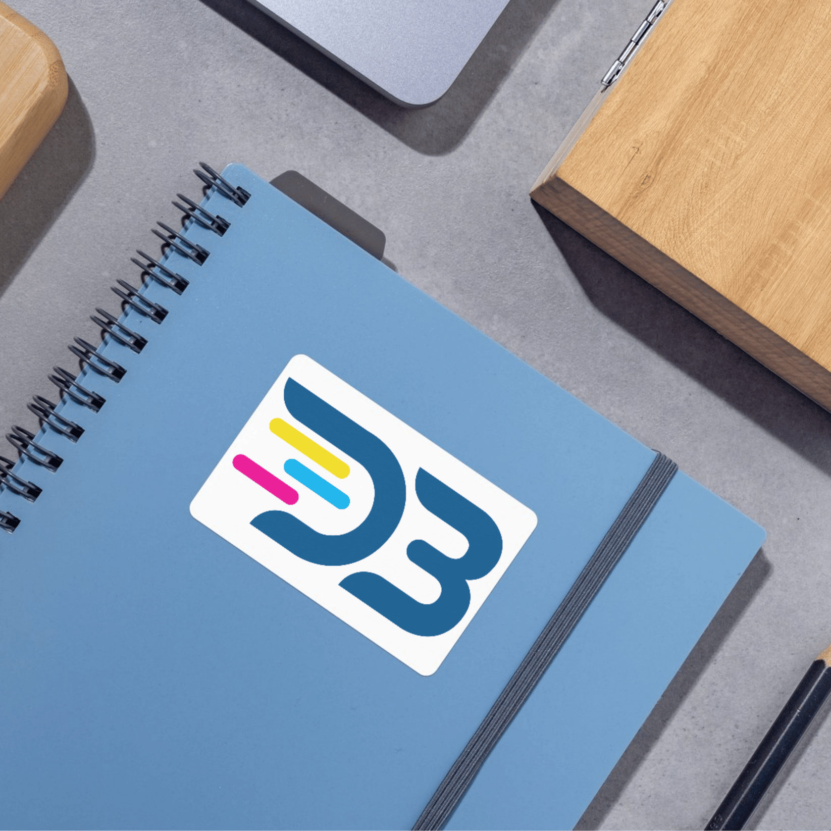 Order Custom Rounded Corner Die Cut Vinyl Decals | DB Custom Creations